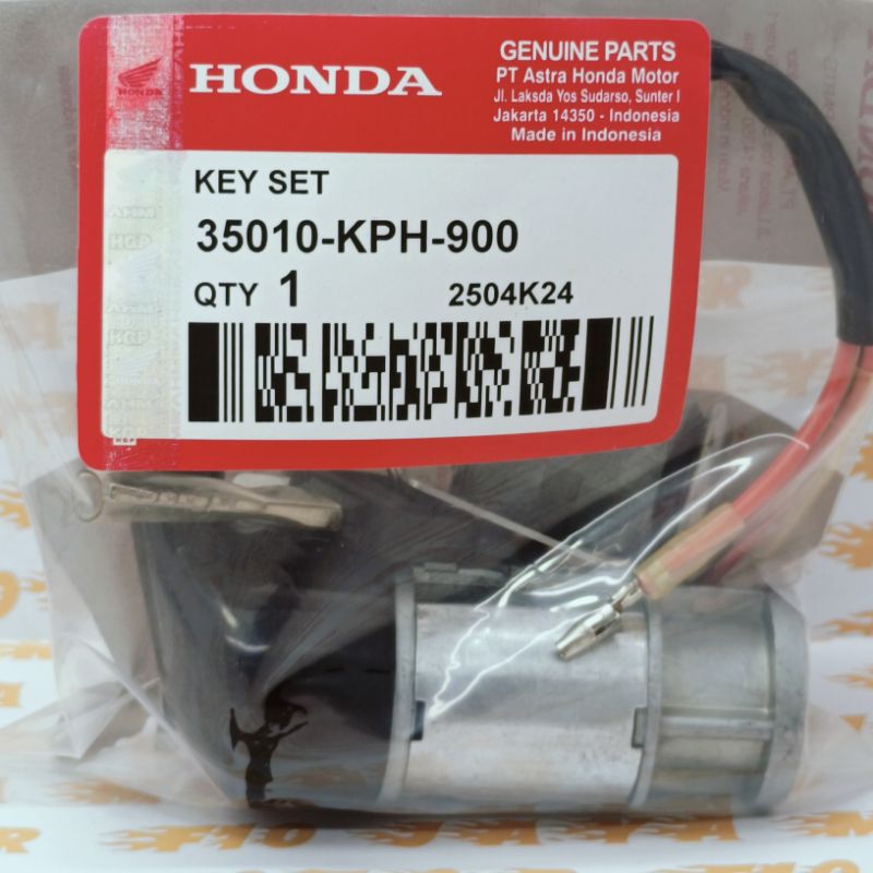 Jual KEY SET KUNCI KONTAK MOTOR SET KPH KHARISMA 35010-KPH-900 | Shopee ...