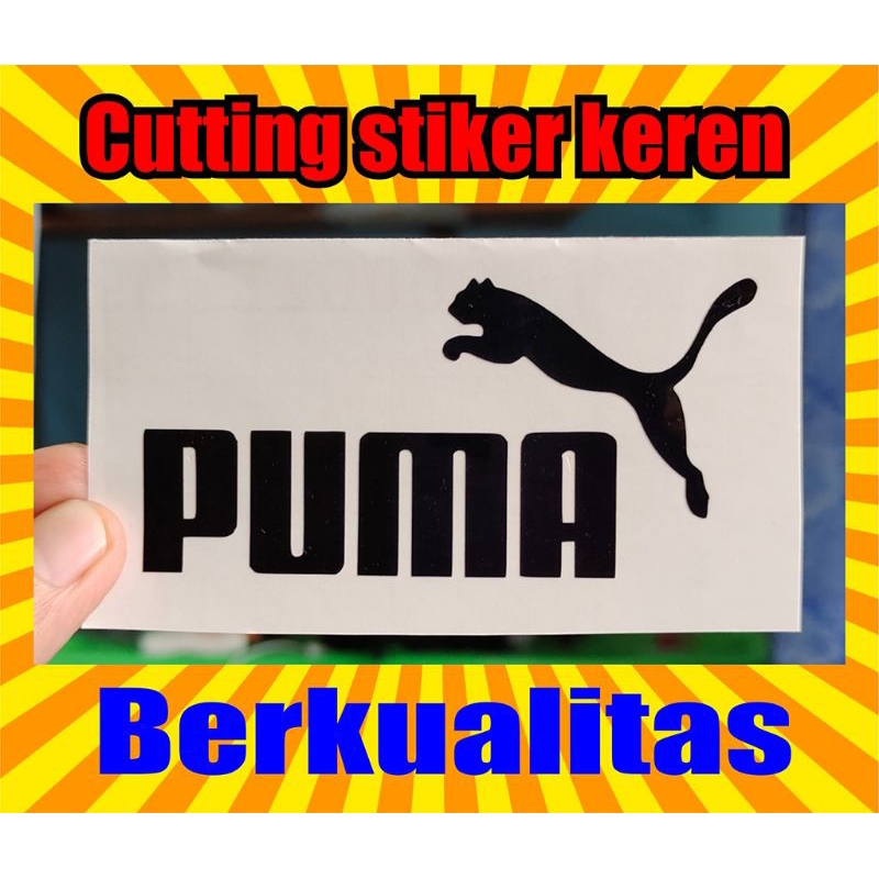 Jual stiker cutting puma sticker keren | Shopee Indonesia