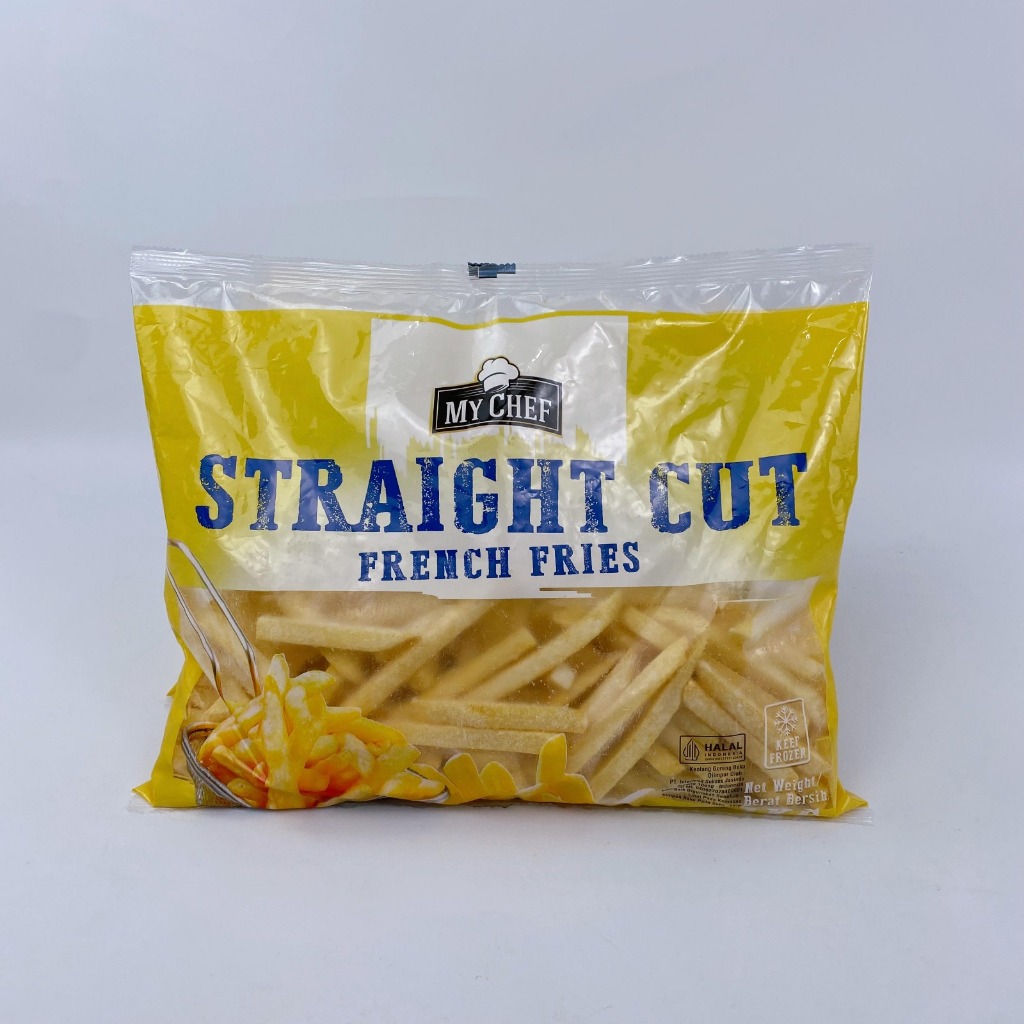 Jual MY CHEF Straight Cut French Fries / Kentang Goreng Frozen 1kg ...