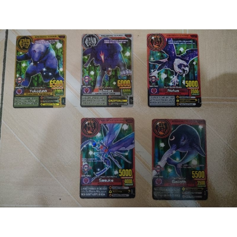 Jual KARTU ANIMAL KAISER KW "Dark Burst" (Bisa Scan Mesin) | Shopee Indonesia