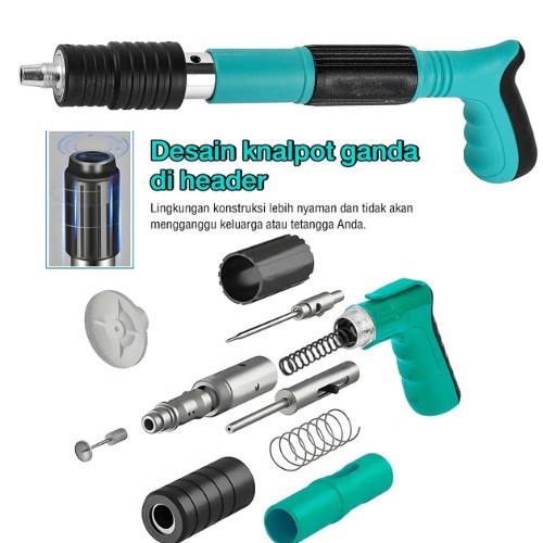 Jual Alat Mesin Tembak Paku Beton / Paku Tembak Beton Baja / Alat Paku ...