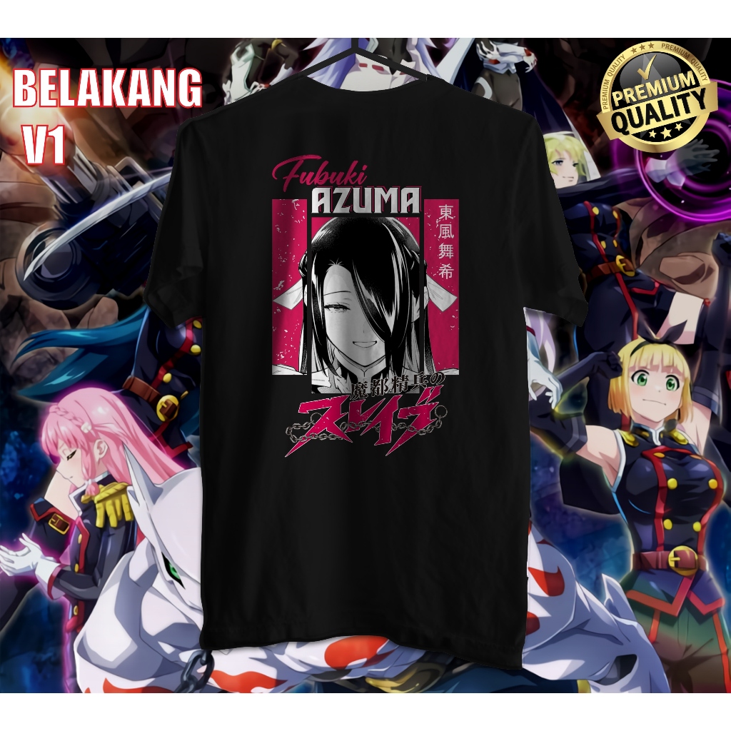 Jual Kaos Tshirt Anime Fubuki Azuma Mato Seihei No Slave | Kyouka Uzen ...