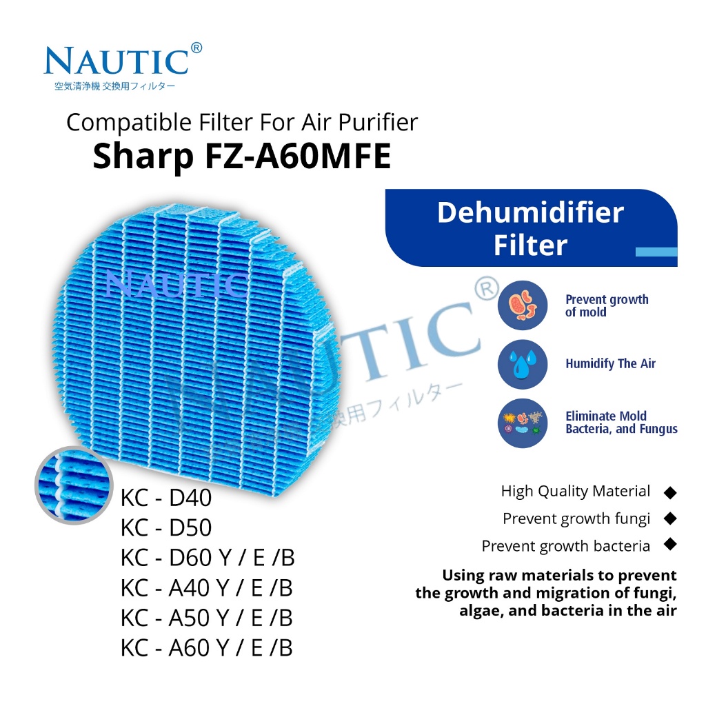 Jual NAUTIC Humidifier for sharp FZA6MFE buat KCD6Y KCA4Y KCA5Y KCA6Y ...