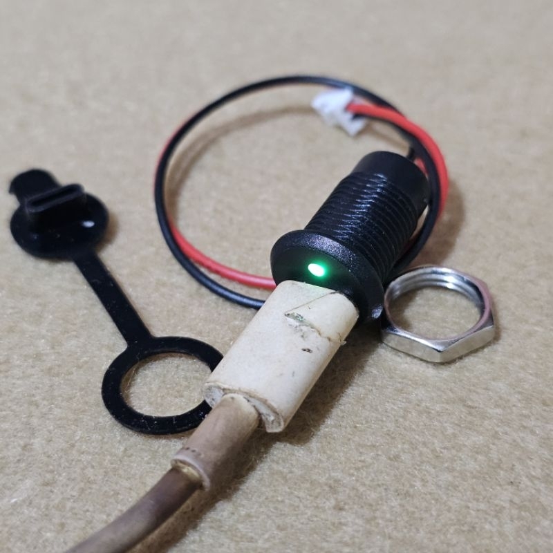 Jual Konektor USB With LED Light Type C 2pin For DIY | Shopee Indonesia