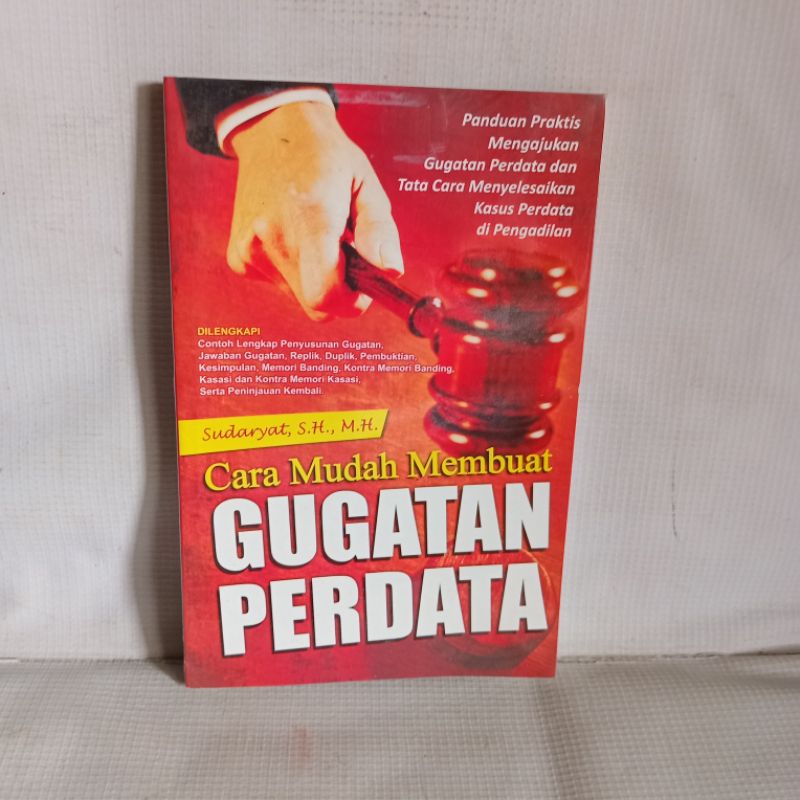 Jual Cara Mudah Membuat GUGATAN PERDATA | Shopee Indonesia