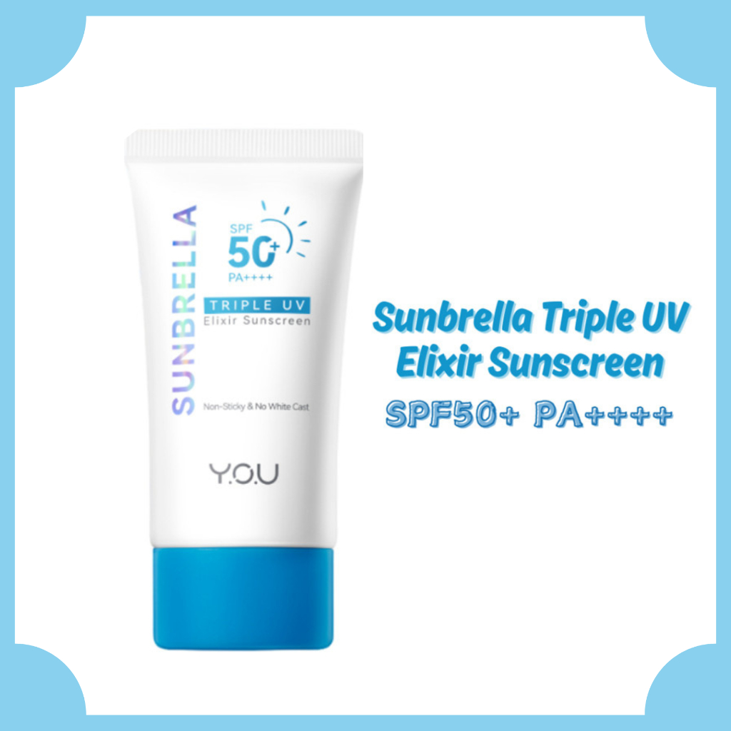 Jual You Sunbrella Triple UV Elixir Sunscreen SPF 50+ PA++++ 30ml | Shopee Indonesia