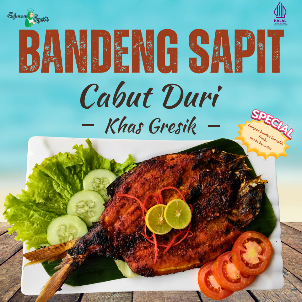 Jual Bandeng Bakar Cabut Duri Bumbu Komplit Sapit Khas Gresik 500 gr ...