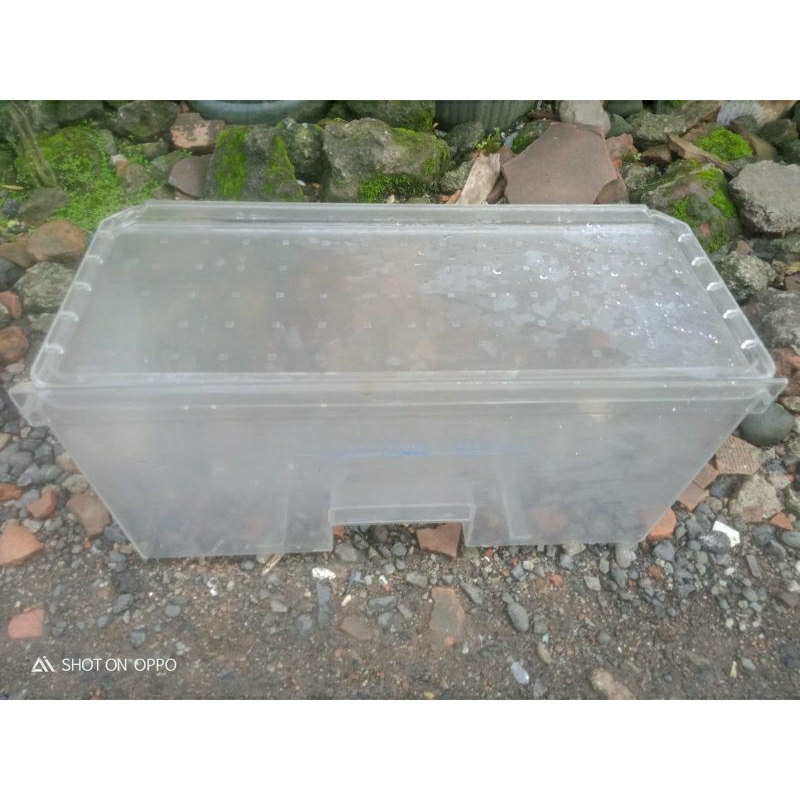 Jual RAK SAYUR DAN TUTUP KULKAS SHARP 1 PINTU ORIGINAL COPOTAN | Shopee ...