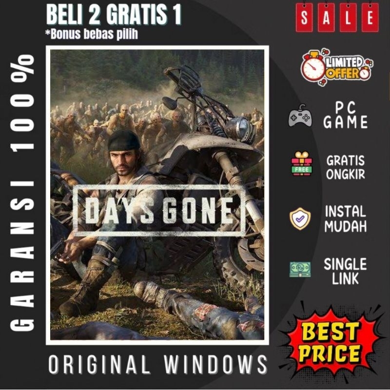 Jual DAYS GONE - GAME PC ACTION - GAME LAPTOP - LINK DOWNLOAD | Shopee ...