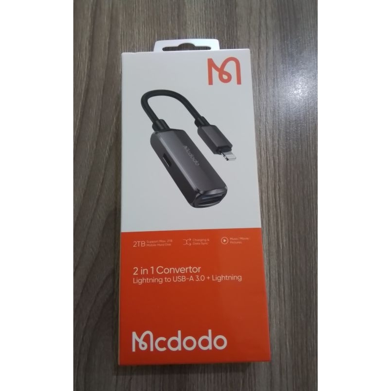 Jual MCDODO CA-2690 Converter 2 in 1 Lightning to USB 3.0 OTG Adapter ...