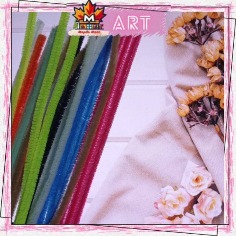 Jual ART - Kawat Bulu Mercy Polos / Pipe Cleaner (10pcs) | Shopee Indonesia