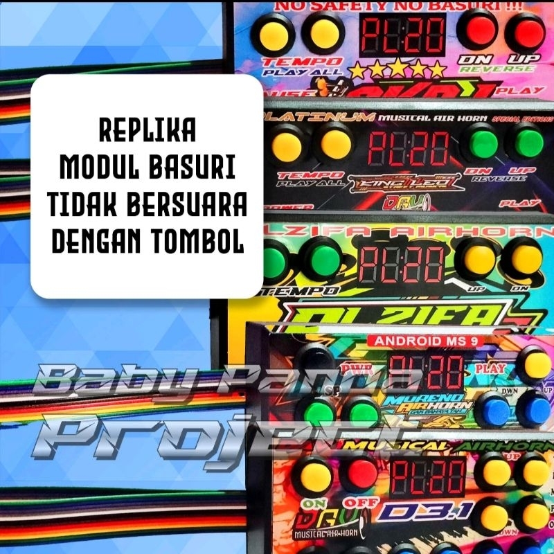 Jual Replika Modul Basuri Alzifa Dav Moreno OKDJ Platinum Dengan Tombol ...