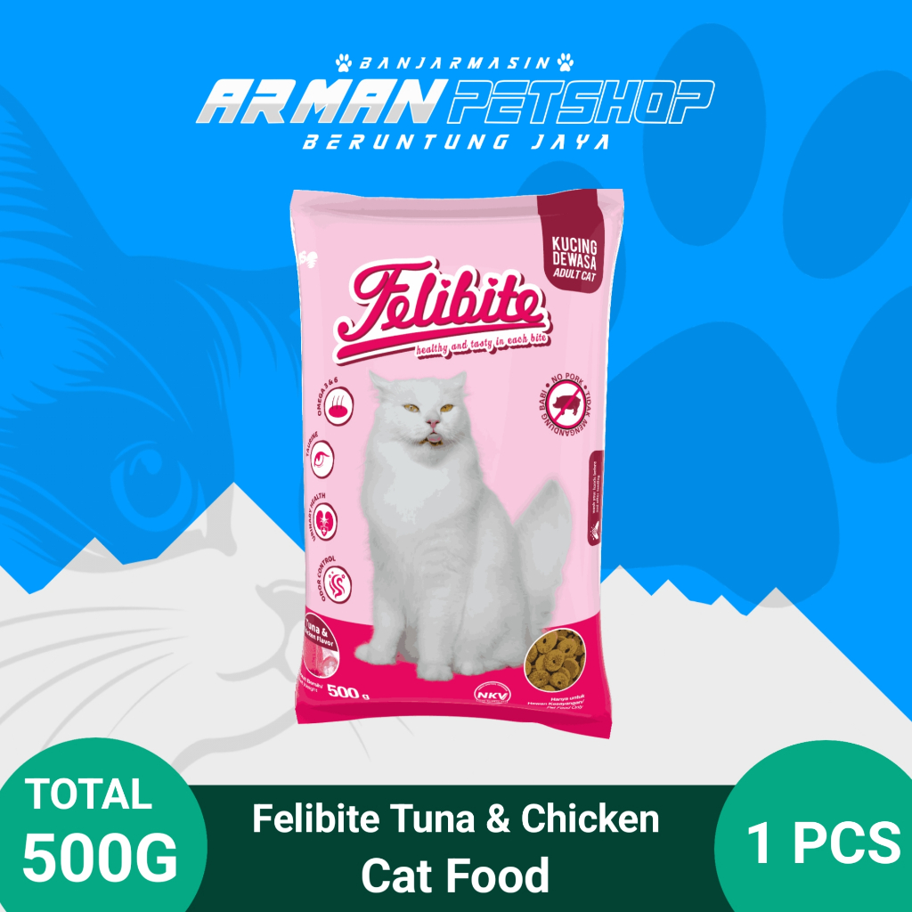 Jual Felibite Tuna & Chicken Bentuk Donat Makanan Kucing Kering Pakan ...