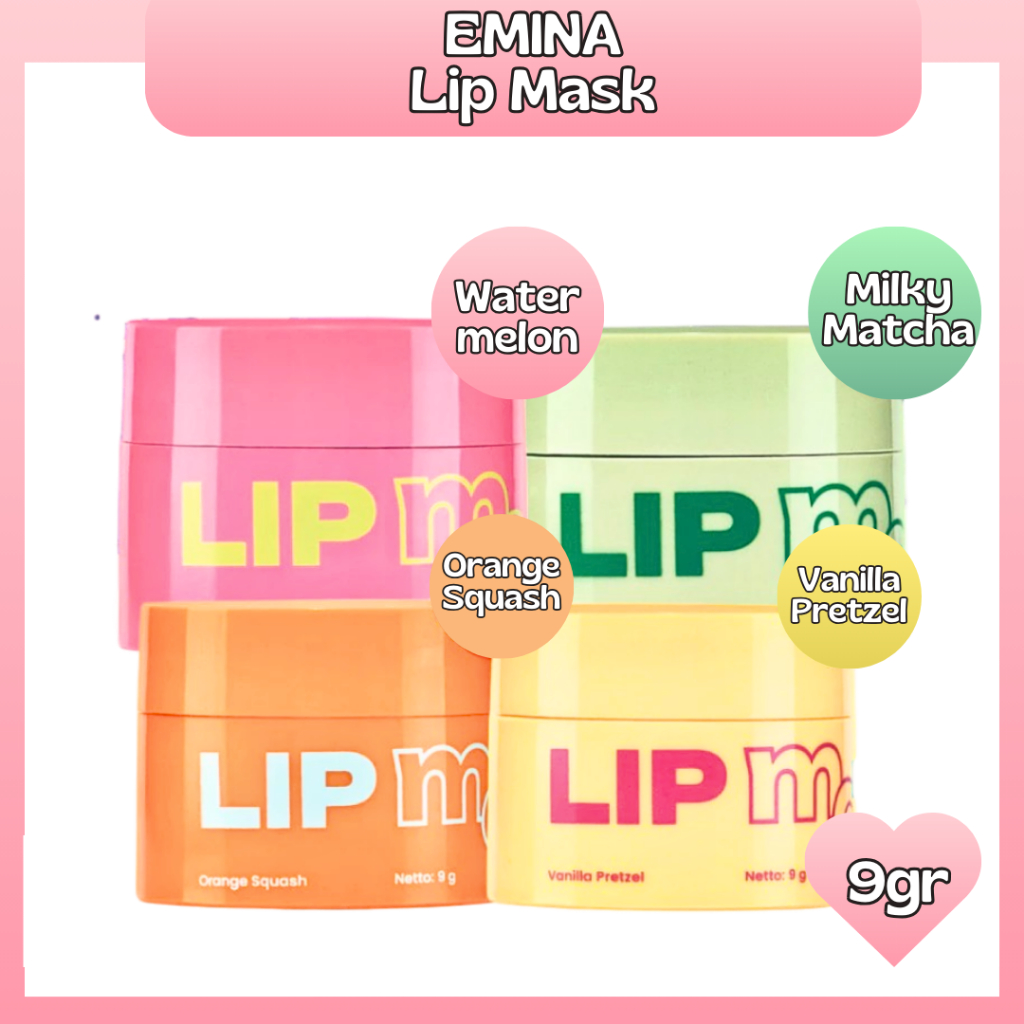 Jual Emina Lip Mask 9g | Masker Bibir | Shopee Indonesia