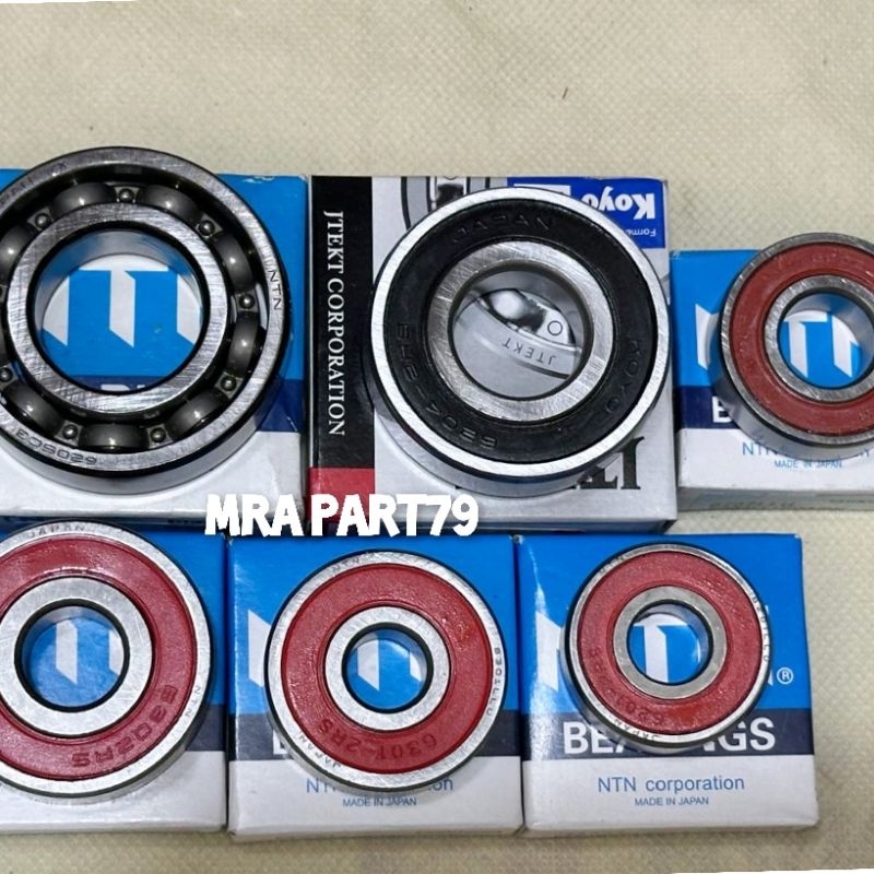 Jual BEARING RASIO SET 6PCH NTN/KOYO JAPAN ORIGINAL YAMAHA NMAX 155 OLD AEROX 155 OLD LEXI 125 ...