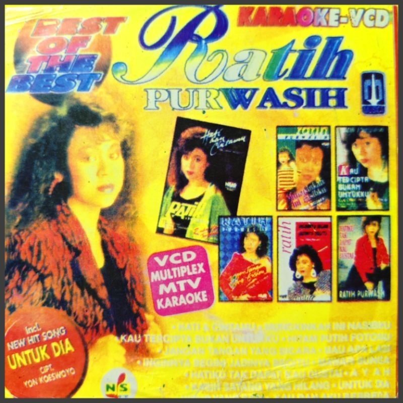 Jual Kaset VCD Musik Bisa Karaoke Pop Kenangan RATIH PURWASIH Album Nostalgia Terbaik | Shopee ...