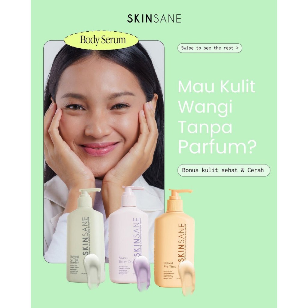 Jual SKINSANE SR12 BRIGHTENING & MOUISTURIZING BODY SERUM CREAM 250 ml ...