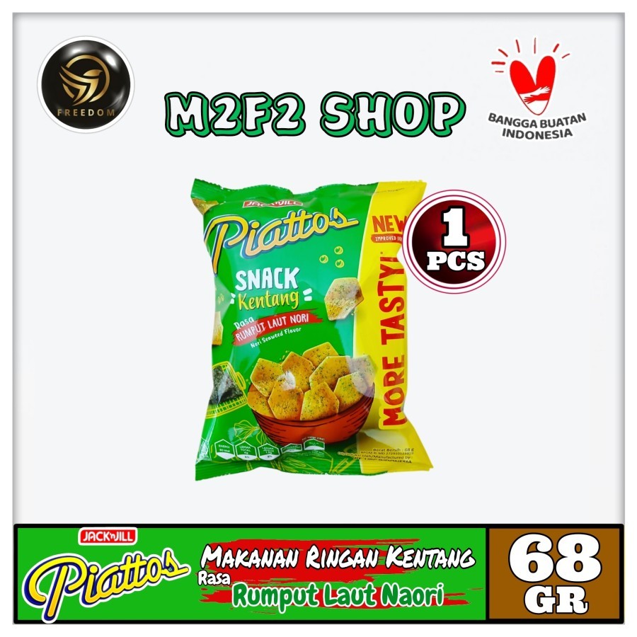 Jual Piattos Keripik Kentang Rasa Rumput Laut Nori Seaweed Flavor ...