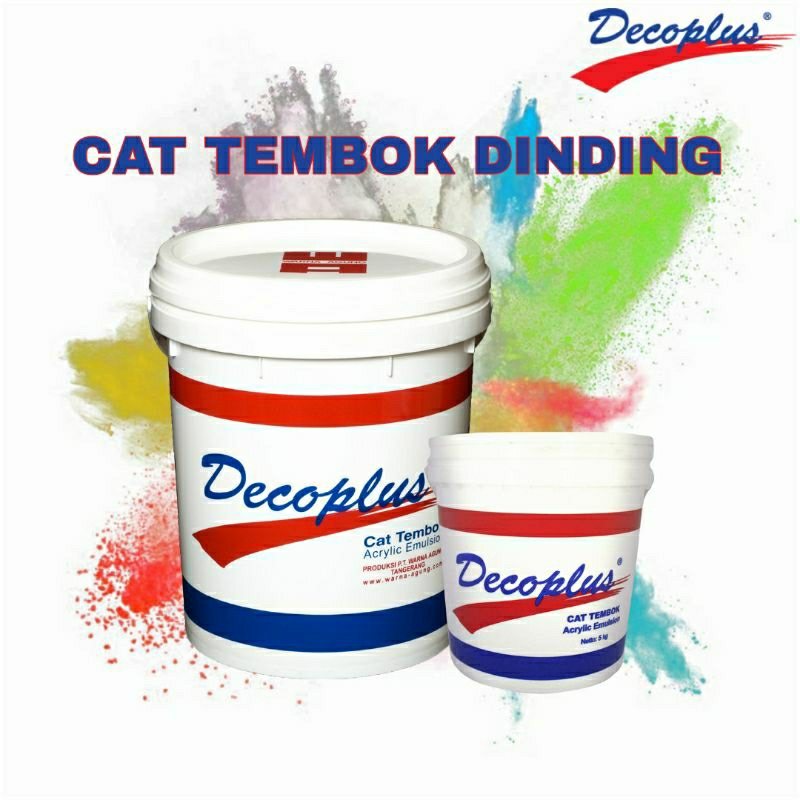 Jual Cat decoplus tersedia varian warna SW (super white) - SWS (putih kebiruan) 20kg | Shopee ...