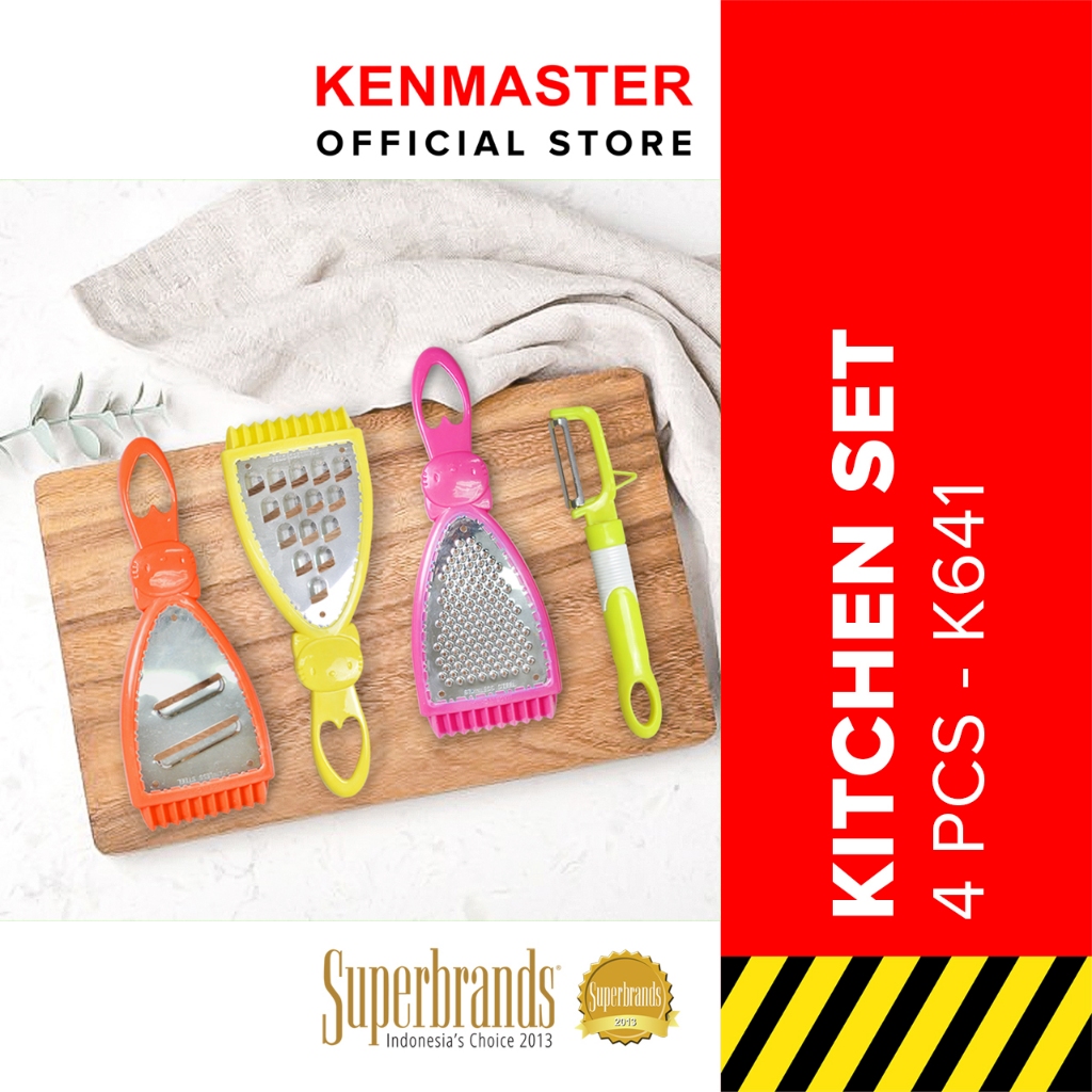 Jual Kitchen Suit Peralatan Dapur Set dapat 4 Pcs / Set K641 - KCEN006 | Shopee Indonesia