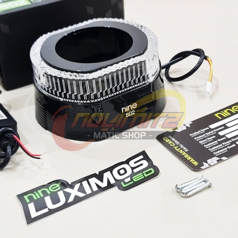 Jual Lampu Ring Shroud Biled Nine Luximos LED SD2 5D Crystal RGB 2.5 ...