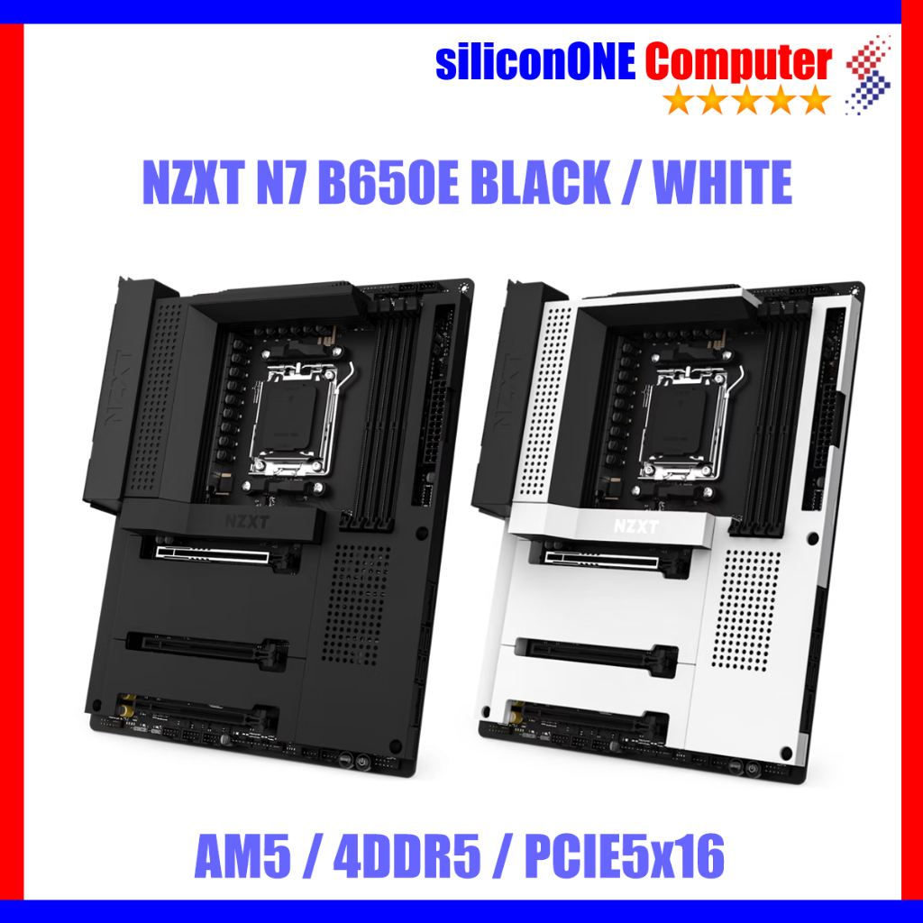 Jual NZXT N7 B650E WIFI AM5 DDR5 | Shopee Indonesia