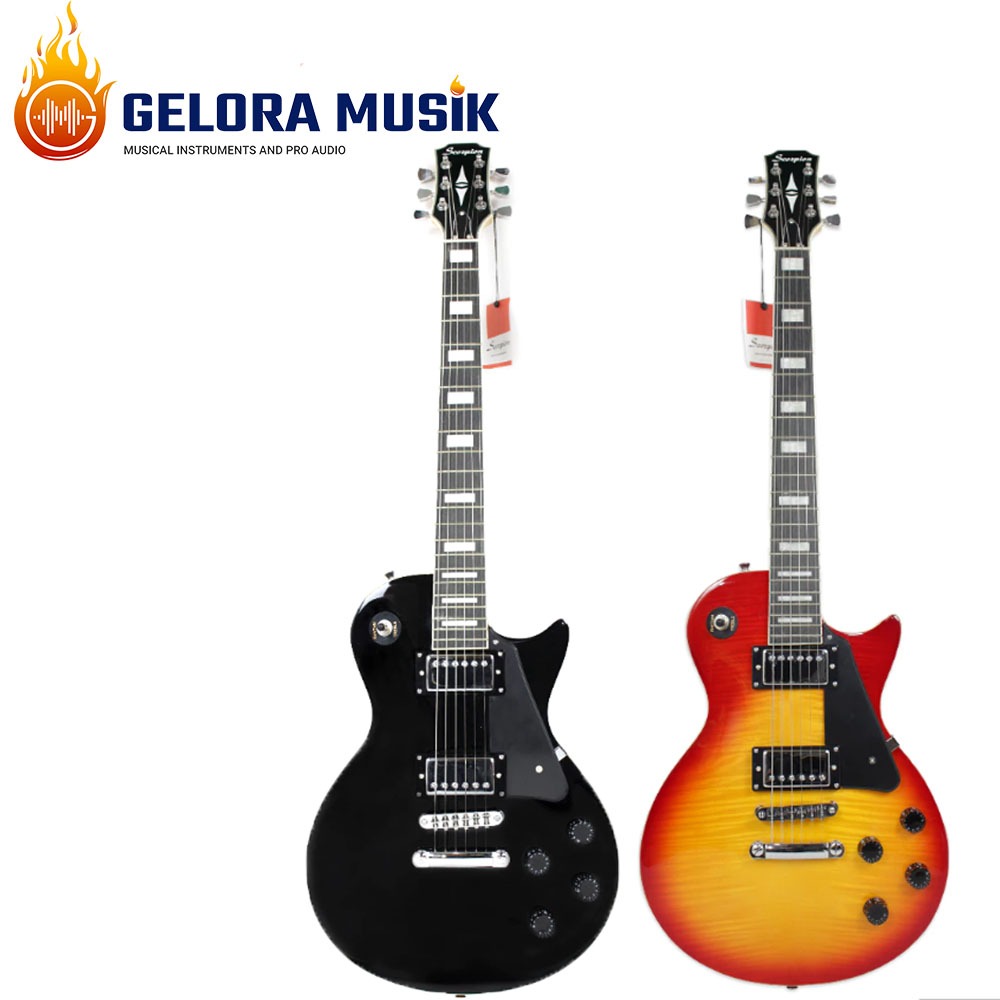 Jual Gitar Elektrik Scorpion LP610 | Shopee Indonesia
