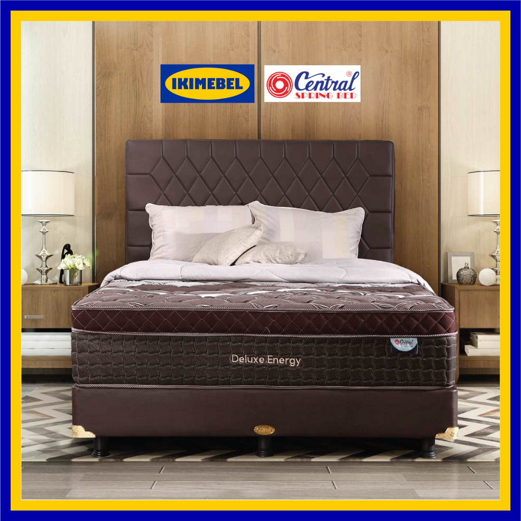 Jual Kasur Spring Bad Central Deluxe Energy (kasur saja) | Shopee Indonesia