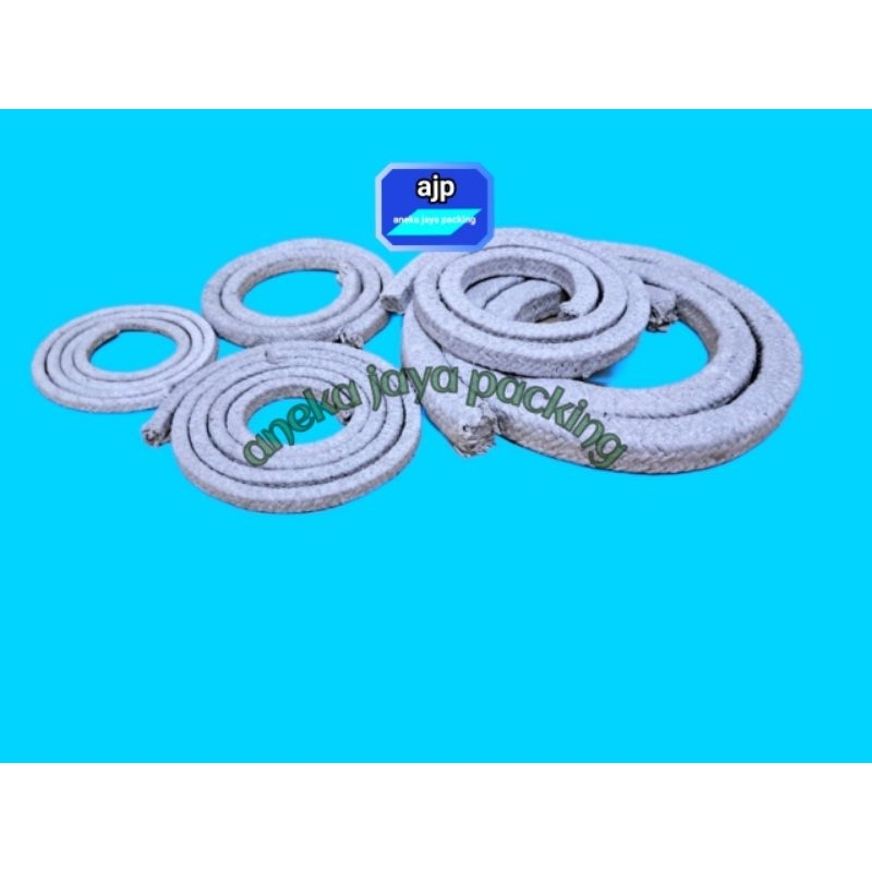 Jual gland packing 8mm (5/16 inch) remes packing asbes teflon (meteran ...