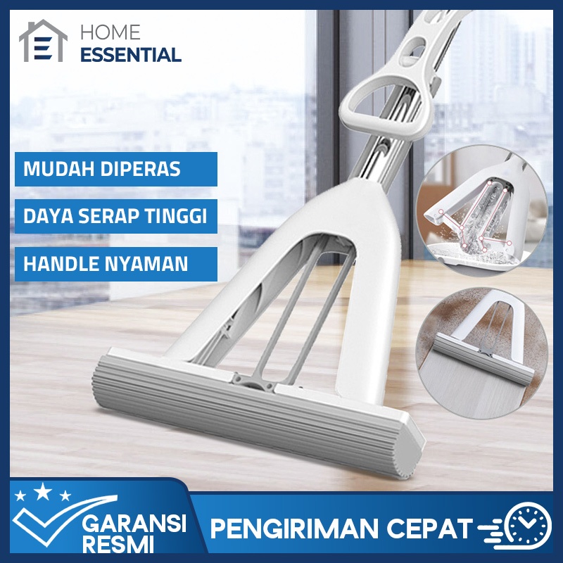 Jual Home Essential Alat Pel Lantai Spons 1165 - Sponge Mop 28cm Pelan ...