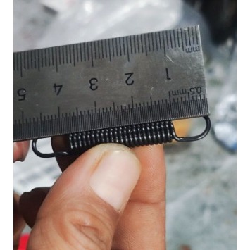 Jual Per Spring Tarik Baja Kawat 1,2 mm OD 5 mm LB 28 mm LT 48 ...