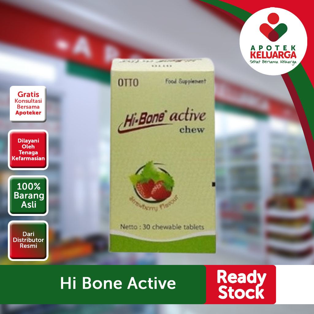 Jual Hi-Bone Active/Chew 30 Tablet | Shopee Indonesia