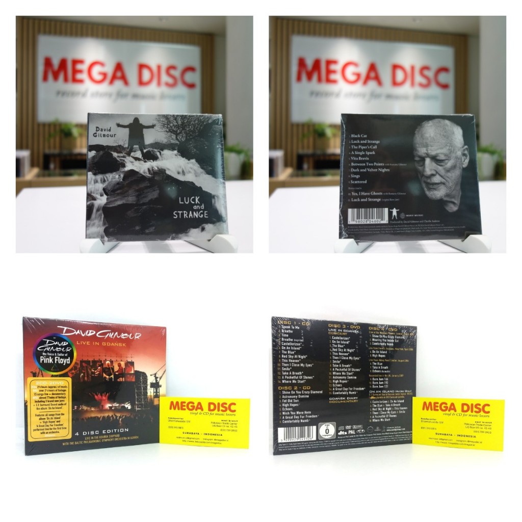 Jual CD David Gilmour Album Audio Music - Cek Varian / Barcode | Shopee Indonesia