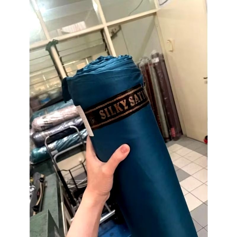 Jual bahan kain Velvet original/kain Velvet khusus emerald ukuran 2,5 ...