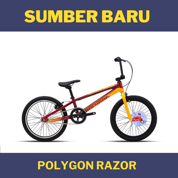 Jual Sepeda Bmx Polygon Razor 20" | Shopee Indonesia