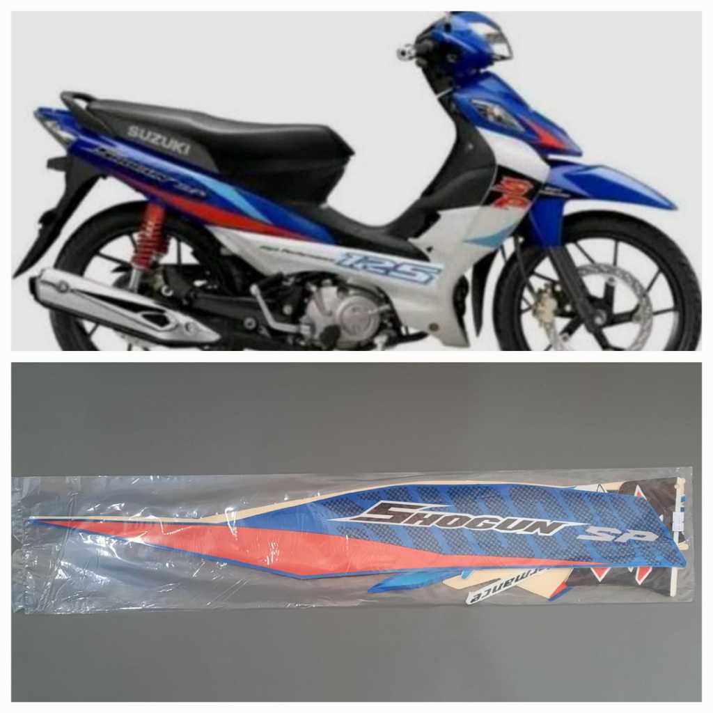 Jual SUZUKI SHOGUN SP 125 2008 FULL SET LENGKAP STIKER BODY MOTOR ...