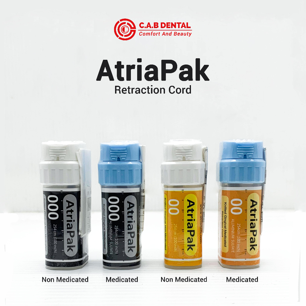Jual Re-cord Benang Retraksi Retraksi Ginggiva Retraction Cord Atriapak ...