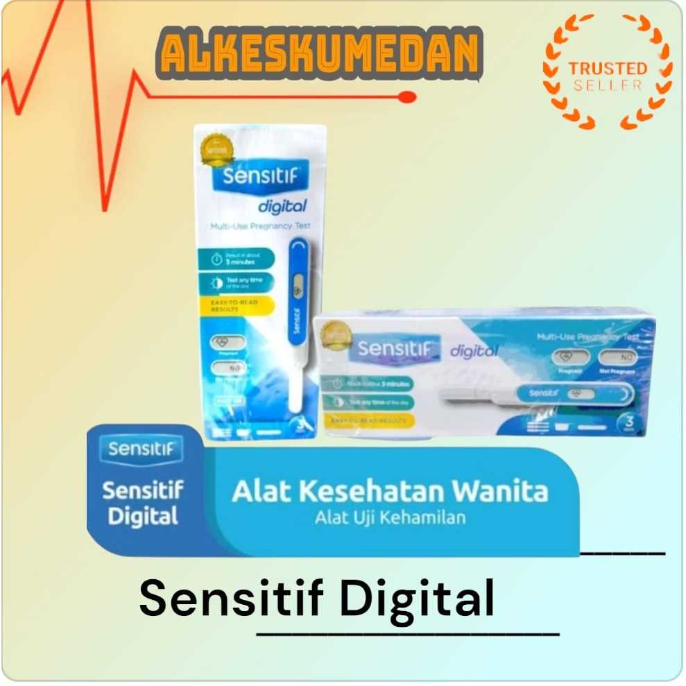 Jual SENSITIF DIGITAL MULTI-USE PREGNANCY TEST/ TEST PACK SENSITIF ...