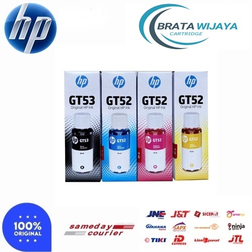 Jual PAKET TINTA HP 51 GT + 52 GT Original (B C M Y) | Shopee Indonesia