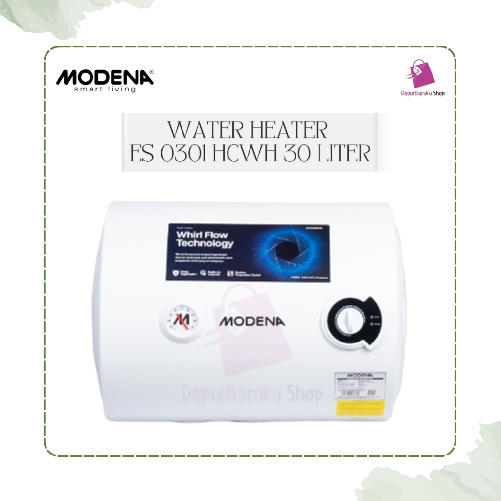 Jual Modena Water Heater ES 0301 HCWH - 30 Liter [HORIZONTAL] | Shopee ...