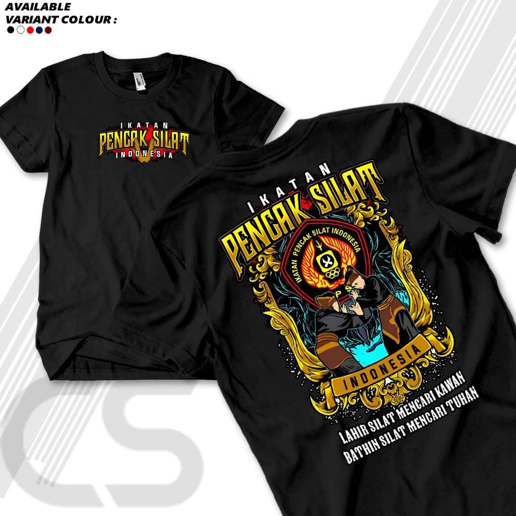 Jual KAOS IKATAN PENCAK SILAT INDONESIA KAOS SABLON IPSI KAOS DISTRO COMBED 30S | Shopee Indonesia