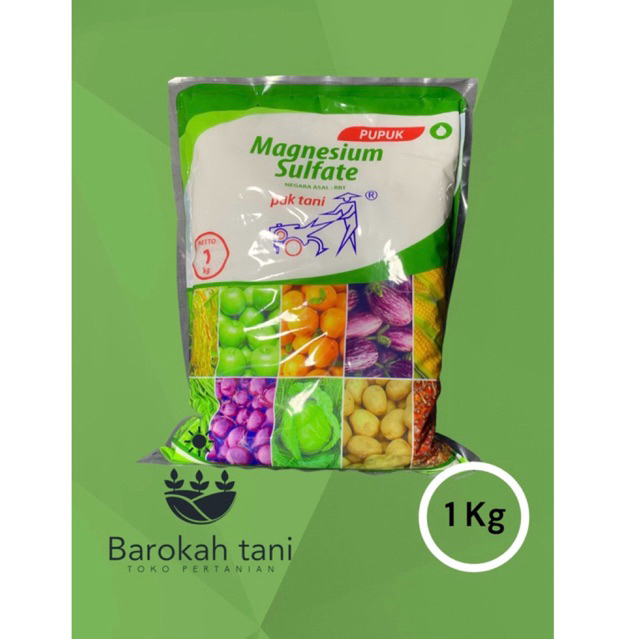 Jual PUPUK MAGNESIUM SULFATE PAK TANI KEMASAN 1 KG | Shopee Indonesia