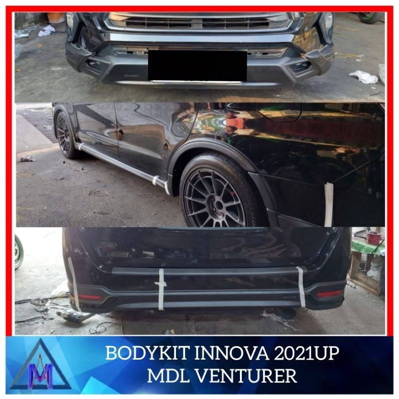 Jual Bodykit Innova Reborn 2021 2022 2023 2024 2025 model Venturer Plastik Bodykit Innova Reborn ...