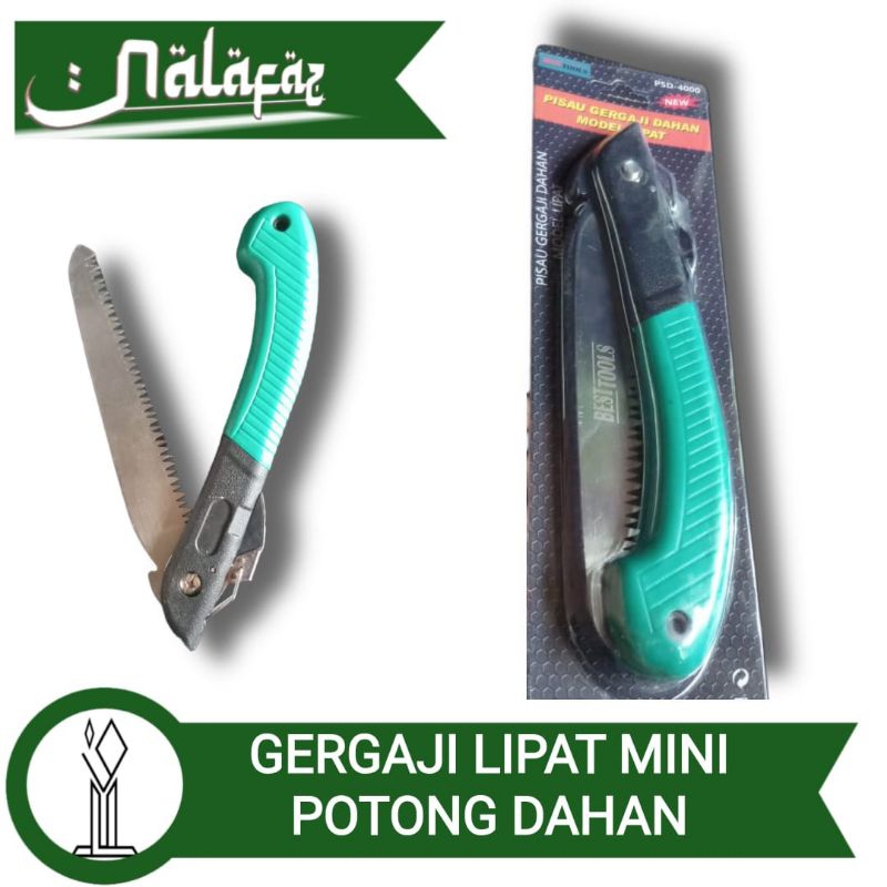 Jual Gergaji Lipat Mini Potong Dahan Ranting Kayu Pohon/Pruning Shears | Shopee Indonesia