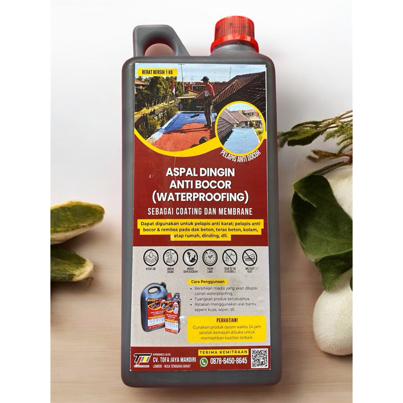 Jual Cairan Anti Bocor | Aspal Cair | Aspal Emulsi Untuk Atap Bocor Dan ...
