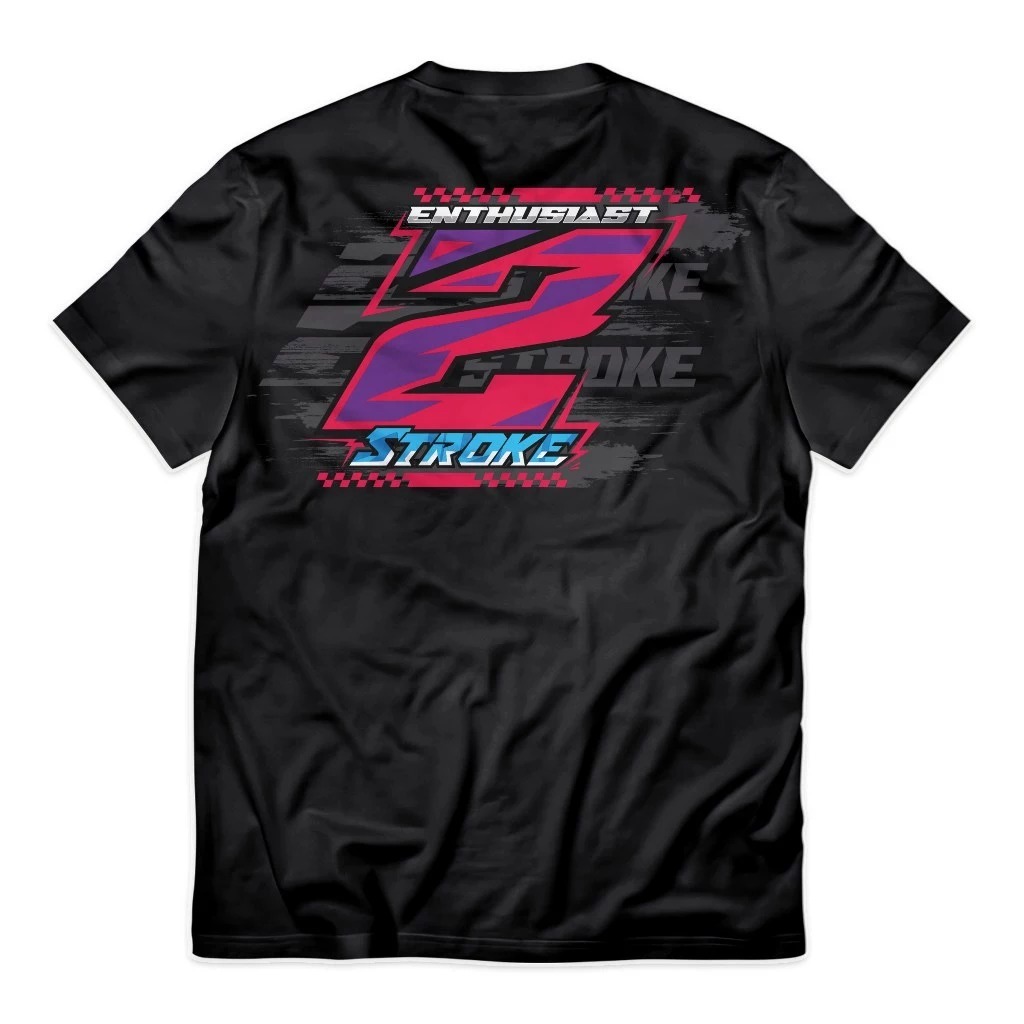 Jual Kaos Racing V2 2 Stroke Enthusiast Indonesia Logo Otomotif Kaos ...