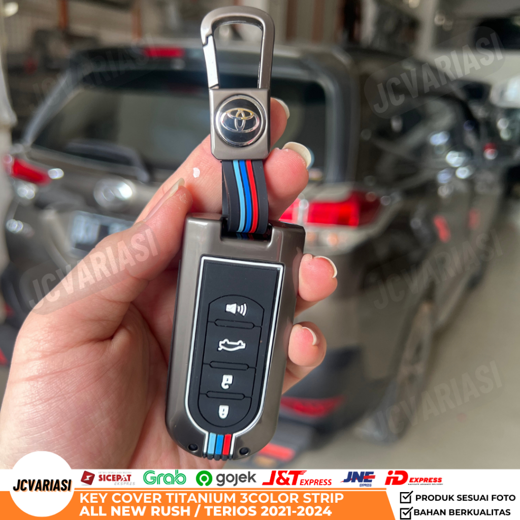 Jual Cover Kunci Key Cover Titanium All New Rush Terios 2018 2019 2020 ...