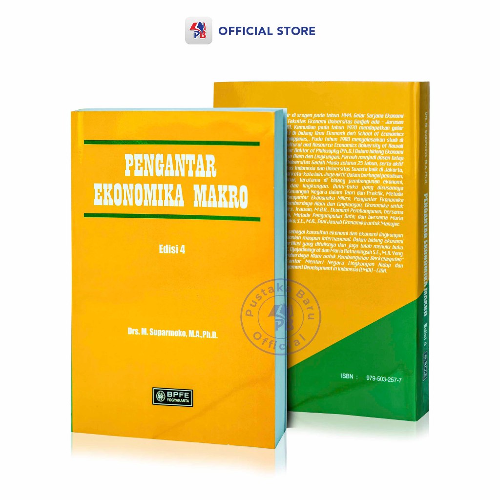 Jual Buku Pengantar Ekonomika Makro Edisi 4 / Suparmoko / BPFE / BPFE - BPFE | Shopee Indonesia