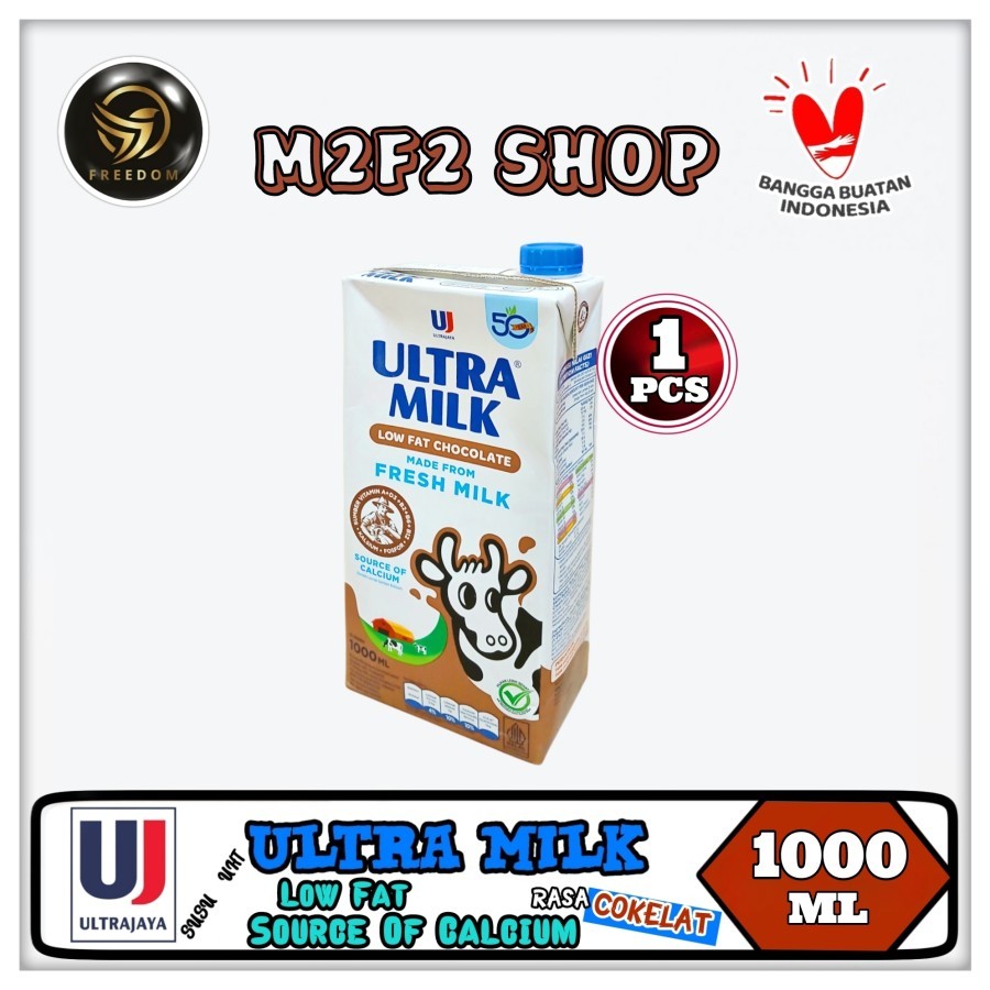 Jual Ultra Milk Low Fat Chocolate Source Of Calcium | Susu Rendah Lemak ...
