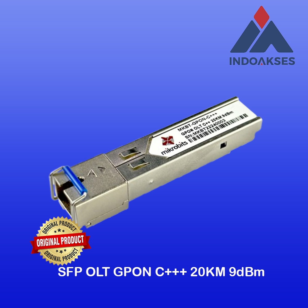 Jual Mikrobits SFP OLT GPON C+++ 20KM 9dBm MKBT-GPON-C+++ | Shopee ...